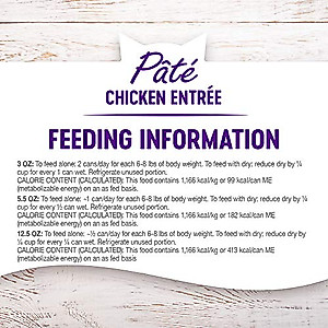 Wellness Complete Health Grain Free Canned Cat Food, Chicken Pate, 3 Ounces (Pack of 24)