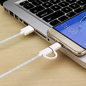 5FT 2 in 1 Charger Fit for Samsung Galaxy Tab A E,S,S2,3,4, 10.1" 7.0" 8.0" 8.4" 9.6" 9.7",SM-T580/T380/T280/P580/T387/T377/T800/T113/T520/T900/T320/T713 Tablet Cable Power Supply Adapter Cord