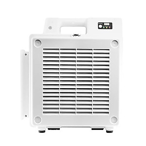 XPOWER X-2830 Air Purifier + Scrubber, Negative Air, 550 CFM, 4-Stage HEPA + Carbon Filtration, 5-Speed, PM2.5 IAQ Meter, Timer, Commercial, White