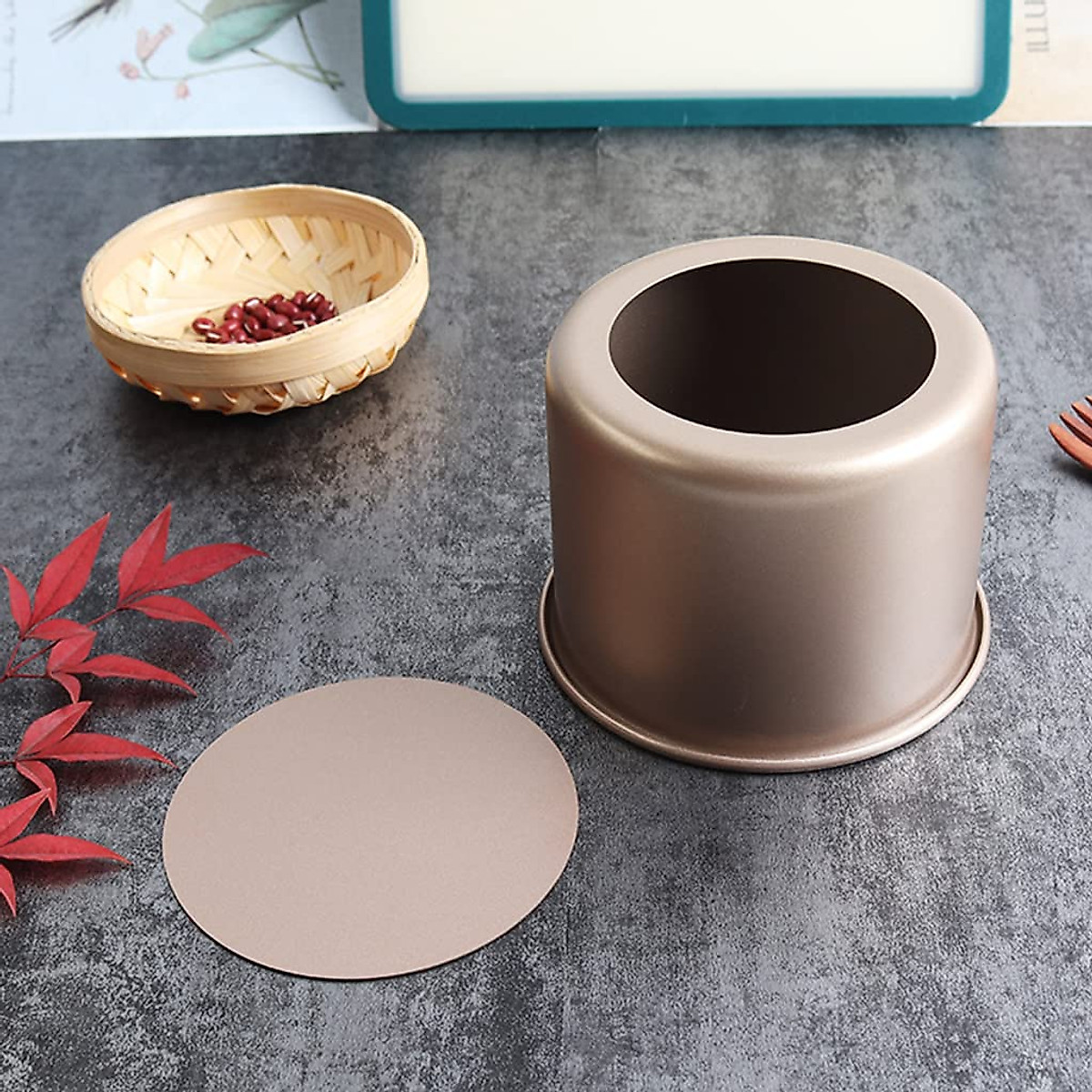 4 Inch Heightening Cake Moulds Metal Material Round Cheese Molds Baking Pans Cake Template Baking Dish Bakewares Gadgets Metal Cake Tins