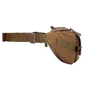 Fishing Fanny Pack Hiking Storage Bag Nylon Waist Bag Waterproof Waist Bag Sports Bag Waterproof Waist Pouch Waist Storage Bag Portable Waist Bag Fishing Bag Hiking Waist Bag
