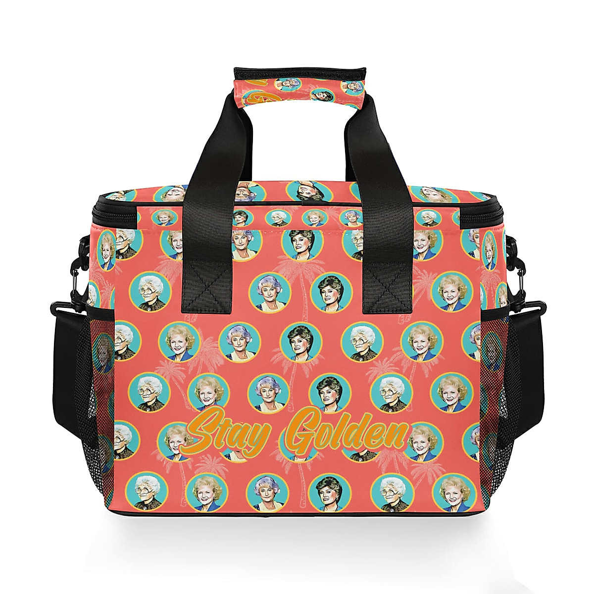 Bad Bananas Golden Girls Merchandise - Insulated Picnic Bag Cooler - Stay Golden - Golden Girls Gift for Women