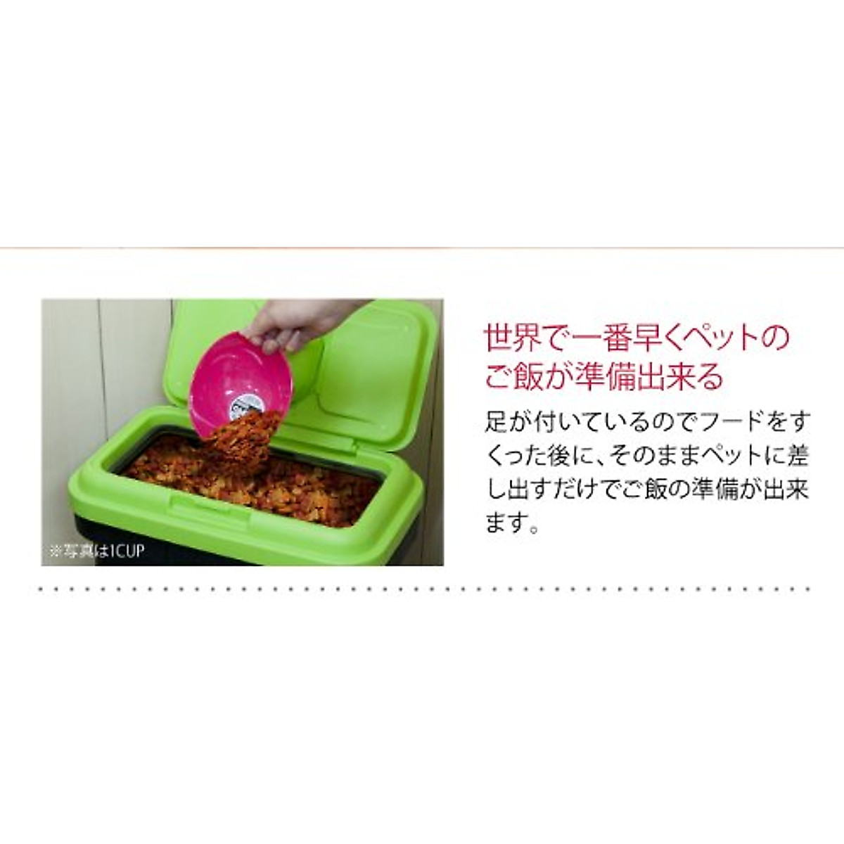 Petmate 23565 5-Cup Studio Scoop Dog Dish, Large, Hibiscus