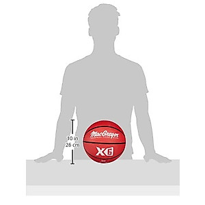 MacGregor Multicolor Basketballs (Set of 6) , Official Size (29.5")