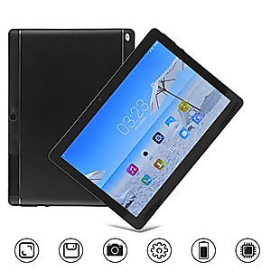 Pomya Tablet, 10.1 Inch 1280x800 IPS HD Display Tablet for Android 5.1, 1GB RAM 16GB ROM 8 Core PC Tablet, 3G Networks Calling Tablet for Daily Life