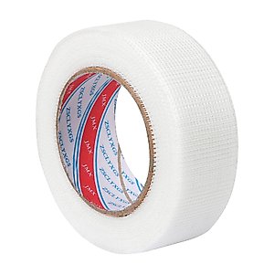 MIDELONG Drywall Joint Tape, 1.8 inch x 98 feet Heavy-Duty Self-Adhesive Fiberglass Drywall Mesh Tape Crack Patch Wall Repair Fabric for Wall Sheetrock Ceiling Crack Repairs, 1 Roll