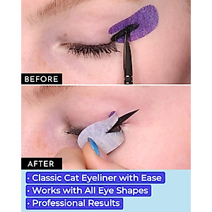 Beth Bender Beauty Pro Go Eyeliner Stencil | Cat Eyeliner Stencil | Made in USA | Cruelty Free & Vegan (Pro Go)