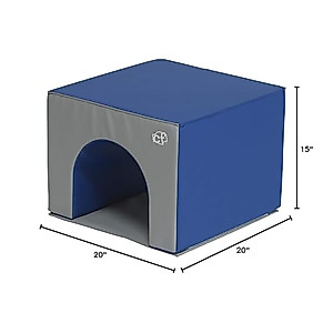 Children's Factory Crawl Through Soft Play Tunnel, Foam Indoor Toddler/Baby Climbing Toys, Baby Crawling Toy for Playroom/Preschool/Classroom