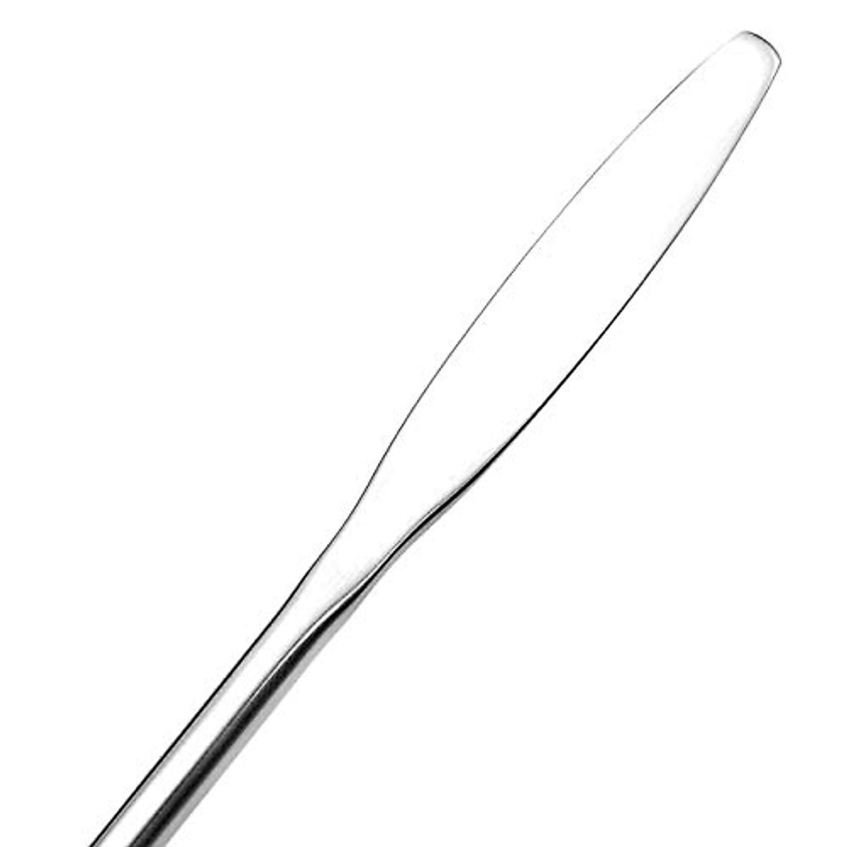 Wismee 5Pcs Makeup Spatula tool metal Set Professional Beauty Stainless Steel Cosmetics Mixer Long Metal Spatula Depotting Mixing Tool (#1+#2)