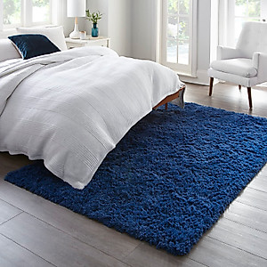 Ophanie Royal Blue Rugs for Living Room 5x8