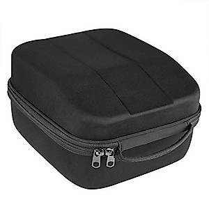 Geekria Shield Case for Large Sized Over-Ear Headphones, Replacement Protective Hard Shell Travel Carrying Bag with Cable Storage, Compatible with Beyerdynamic DT880Pro, AKG K701 Headsets (Black)