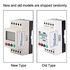 YWBL-WH RD6-W LCD Display Under Over Voltage Phase Sequence Protector 3 Phase Voltage Monitor Relay 208-480VAC