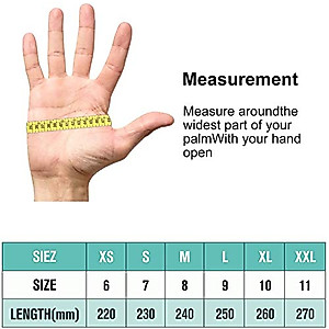 HPHST Waterproof Work Gloves, 3 Pairs Working Safety Construction Gloves Heavy Duty Oil Resistant Gardening Gloves with Nitrile Coating for Men Women Blue Large 3 Pairs