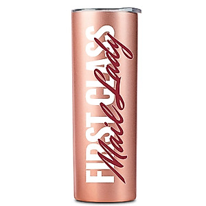 Onebttl Mail Carrier Gifts for Women, Mail Lady Gifts, Gifts for Mail Carrier, Postal Workers, Mail Lady, First Class Mail Lady Stainless Steel Tumbler 20OZ