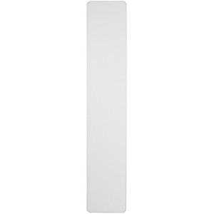 Flash Furniture 8' Plastic Folding Training and Event Table, Rectangular Folding Training Table with 330-lb. Static Weight Capacity, White