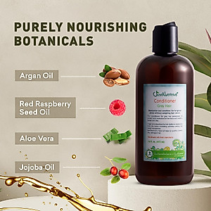 Just Nutritive Gray Hair Conditioner | Gray Hair Treatment | Just Natural Hair Care | Natural Conditioner 16 Oz.