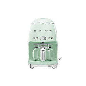 Smeg 50's Retro Drip Coffee Maker w/Extra Carafe, Pastel Green