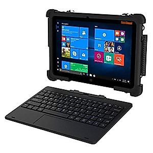 Dell Latitude Rugged 7202 Tablet 2 In 1 Laptop PC (Intel Core M-5Y71, 8GB Ram, 128GB SSD, Dual Camera, Thumb Security) Win 10 Pro Dual Battery (Renewed)