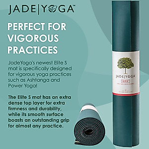 Jade Yoga Elite S 71" Inch Yoga Mat - Forest Green