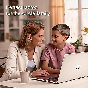 HP Stream 14" HD Thin and Light Laptop, Intel Celeron N4120, 16GB RAM, 64GB eMMC Storage, Long Battery Life, HD Webcam, HDMI, White, Office 365 1-Year, Windows 11 S, 128GB Cuertns MicroSD