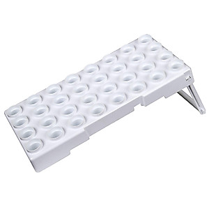 ArtBin 6959AB Bottle Storage Super Satchel, Portable Carrying Case - Organizes up to 32 individual 0.5oz Bottles, Clear