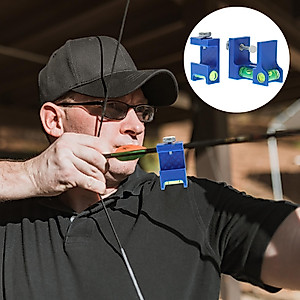LIOOBO Archery Tuning Level Combo Tool Archery Accessory Professional Positioner Convenient Positioner Portable Leveler Accessory Bow String Level Kit Bow String Level Kit
