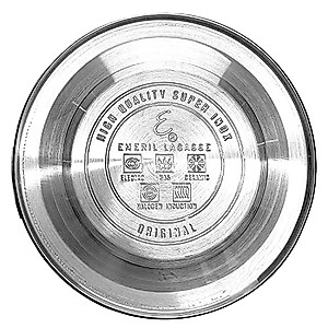 Emeril Lagasse 2.6 Quart/2.5 Liter Whistling Tea Kettle, Stainless Steel Tea Pot for Induction Stove Top, Fast to Boil Water for Home Kitchen Condo, with Ergonomic Cool Folding Grip Handle, Teal