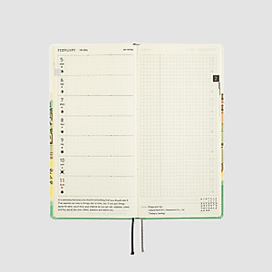 Hobonichi Techo Weeks [English/Tall and Slim Size/January 2024 Start] MOTHER: Summers