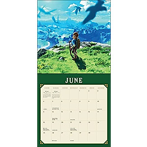 Legend of Zelda: Breath of the Wild 2023 Wall Calendar