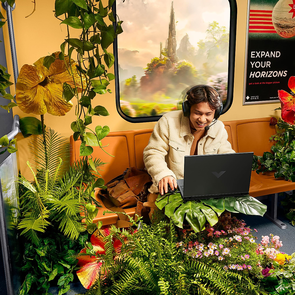 HP Victus 16.1" FHD 144Hz Display Gaming Laptop, Intel Core i7-13700HX, NVIDIA GeForce RTX 4060, 64GB DDR5 RAM, 4TB PCIe SSD, Wi-Fi 6, Webcam, Backlit KB, RJ-45, HDMI, Windows 11 Home