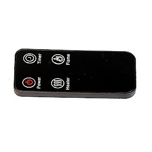 Comfort Glow ELCG251 Electric Log Heater Insert with Flame Projection 5,120 BTUs , Black