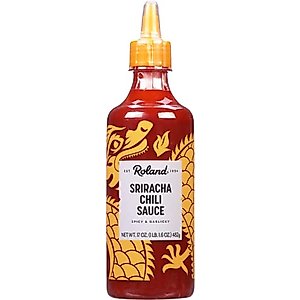 Roland Foods Sriracha Chili Sauce, 17 Ounce Bottle, Pack of 6