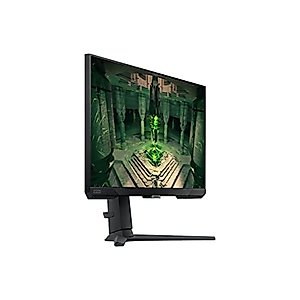 SAMSUNG 25" Odyssey G4 Series FHD Gaming Monitor, IPS, 240Hz, 1ms, G-Sync Compatible, AMD FreeSync Premium, HDR10, Ultrawide Game View, DisplayPort, HDMI, Fully Adjustable Stand, LS25BG402ENXGO