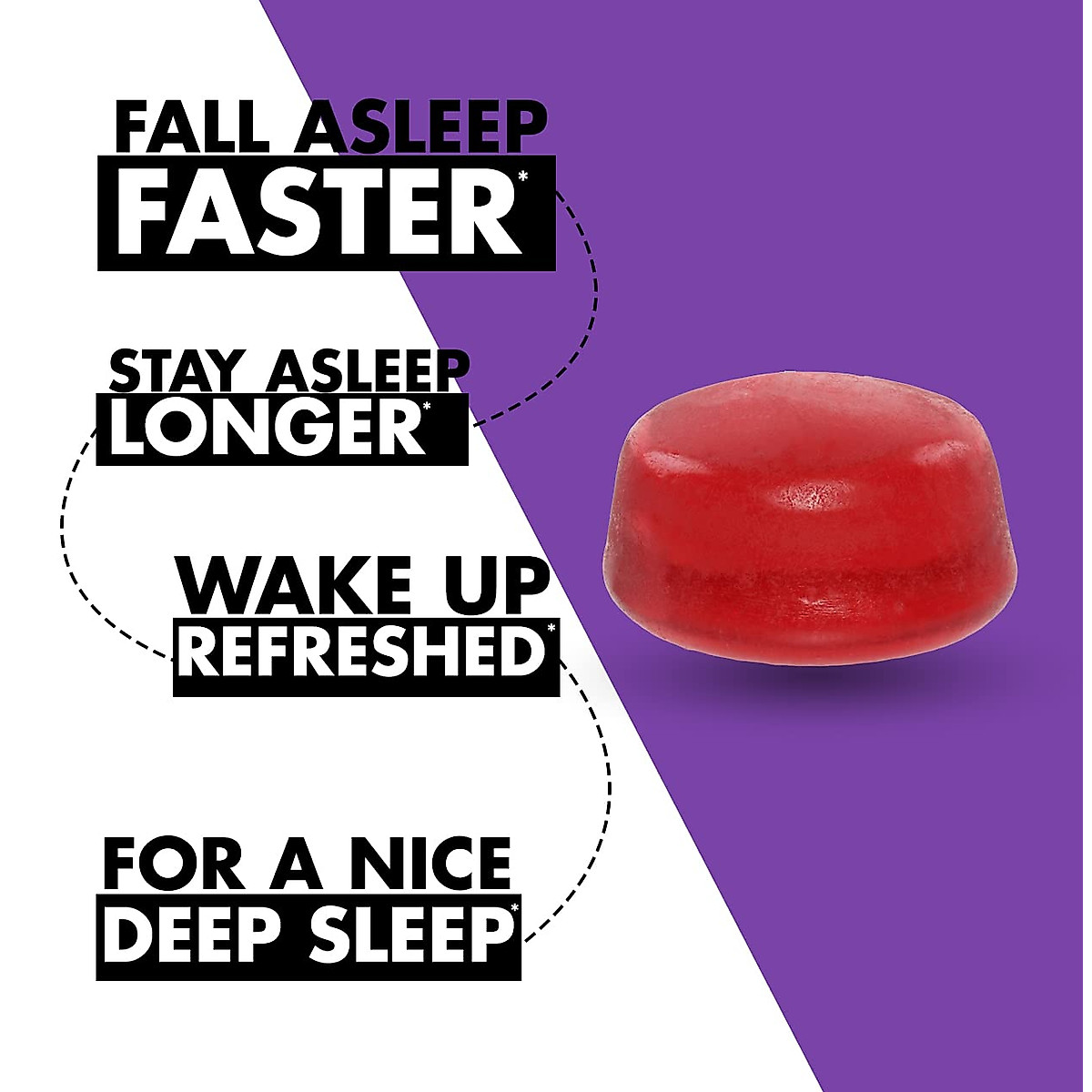 Happy Healthy Wellness Vegan Melatonin Gummies for Adults | 3 mg Melatonin & Magnesium Sleep Gummies | Gluten & Gelatin Free 100% Natural | Strawberry Flavor | 30 Count