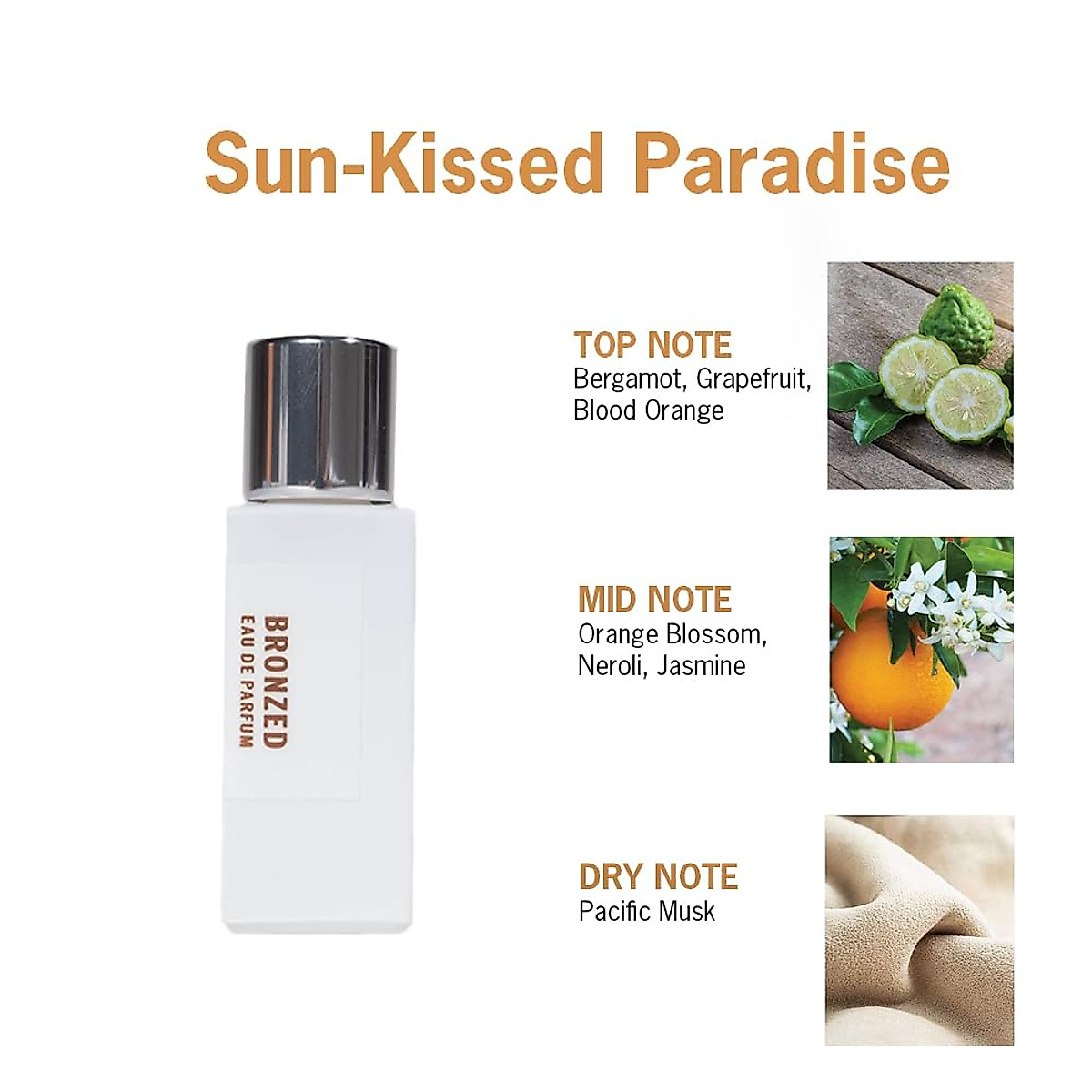 APOTHIA | Bronzed Travel Eau de Parfum | Bronzed Perfume Orange Blossom & Jasmine | Award Winning Fragrance | Premium Ingredients | Long Lasting Scent | 0.4 oz | 12 ml | Convenient Travel Size