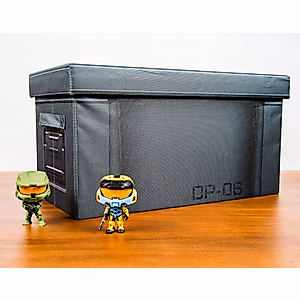 Halo UNSC Footlocker Foldable Storage Bin | 24 x 12 Inches