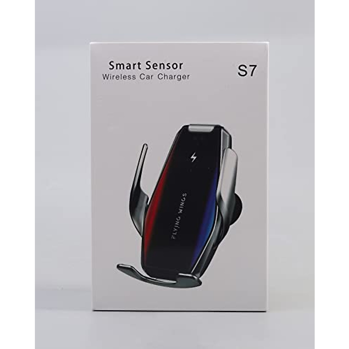 Wireless Car Charger Mount, Infrared Sensor Automatic Clamping Mount 15W Fast Wireless Car Phone Holder for Apple iPhone 14/13/12/11/Pro/X/XR/XS, Sensor Air Vent Cell Phone Car Mount for Samsung