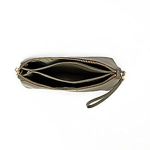 Freshly Picked Classic Zip Pouch, Sage Green