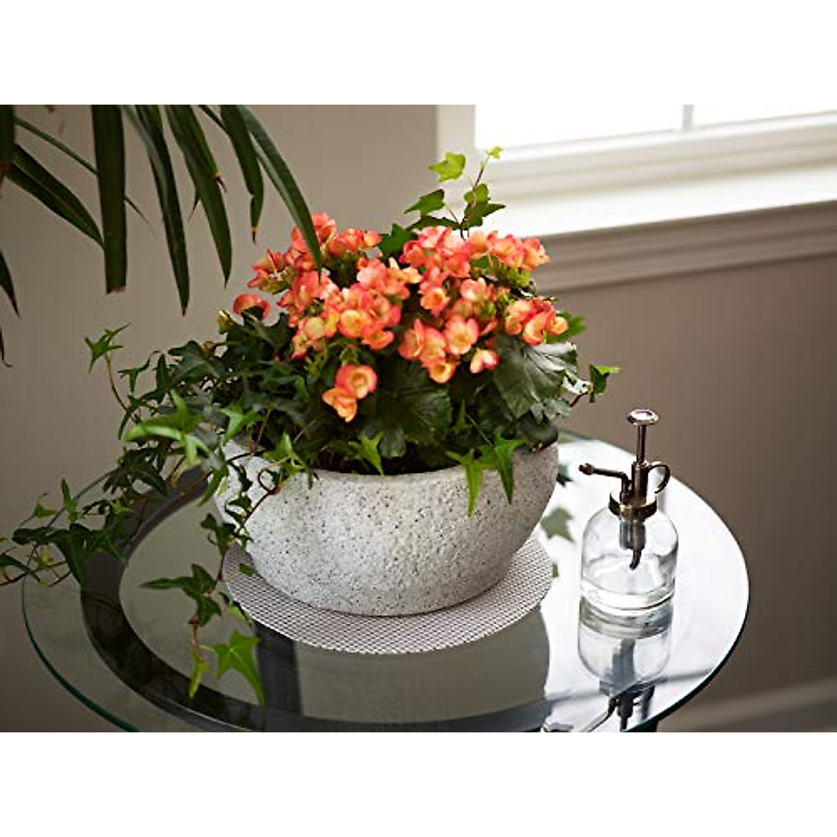 EasyLiner Select Grip Shelf Liner for Drawers & Cabinets - Easy to Install & Cut to Fit - Non Slip Non Adhesive Grip Shelf Liner Kitchen, Bathroom, Pantry - 20in. x 6ft.- 6 Roll Project Pack - White