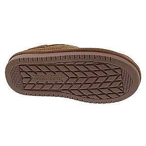 Koolaburra by UGG Kids' Braidee Slipper, Chestnut, 4