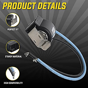 2 - PACK 5303918214 Refrigerator Defrost Thermostat by Seentech- Exact use for Frigidaire Kenmore Electrolux - Replace Part Number AP2150145 PS469522 AH469522 EA469522, 75303918214, 892545