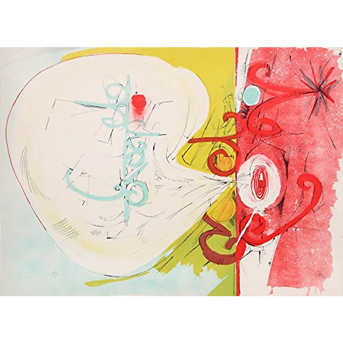 Untitled - Red Face Blowing Smoke