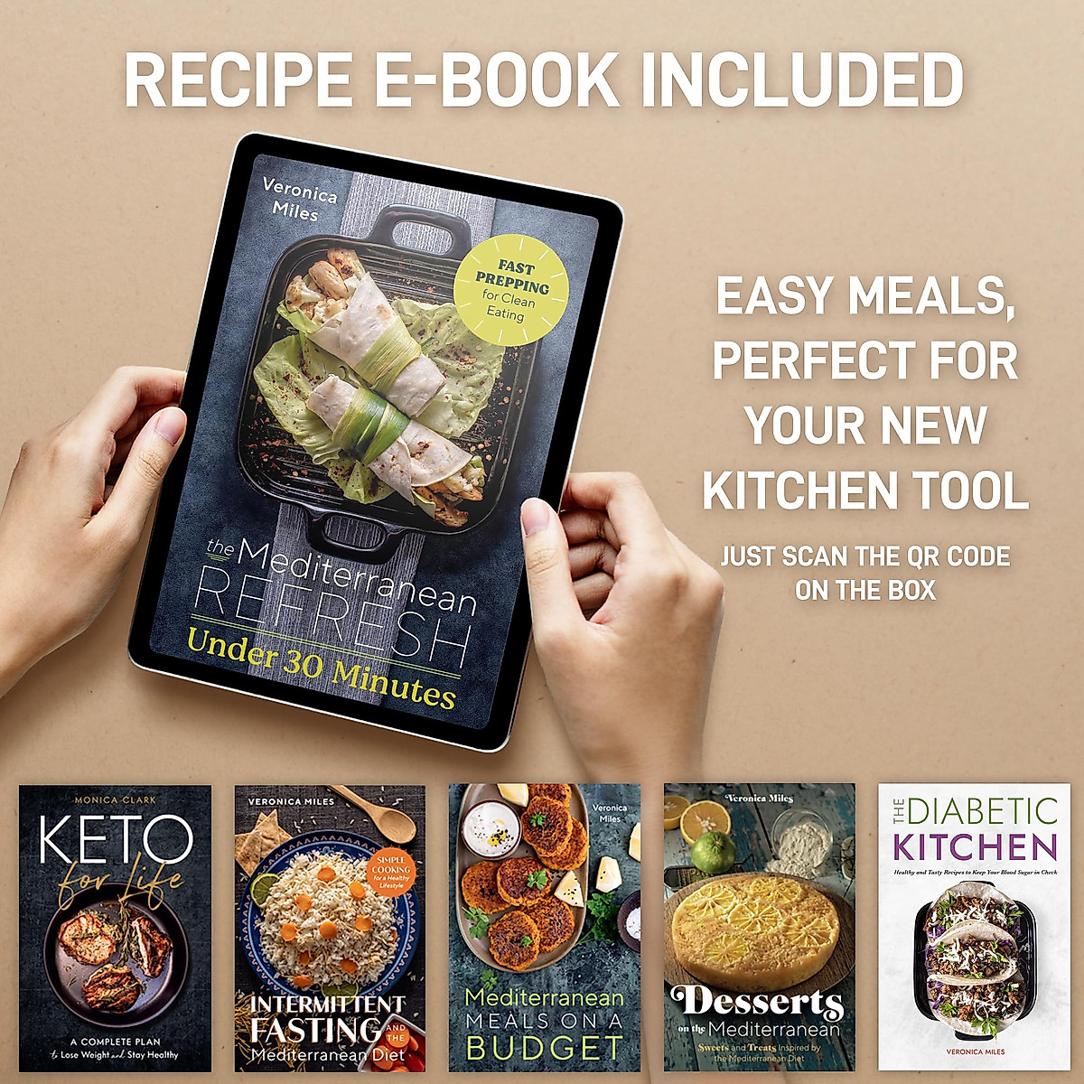 Zulay Kitchen Garlic Press With Soft, Easy To Squeeze Ergonomic Handle - Garlic Mincer Tool With Sturdy Design Extracts More Garlic Paste - Easy To Clean Garlic Crusher And Ginger Press (Silver)