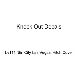Knockout LV111 'Sin City Las Vegas' Hitch Cover