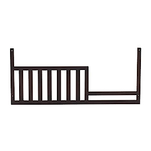 Toddler Bed Safety Guard Rail for Westwood Design Cribs | Multiple Finishes Available (River Rock, Taylor Crib)