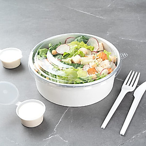 Restaurantware LIDS ONLY: Foil Lux Lids For 45 OZ Take Out Containers 200 Lift Tab Lids For Food Containers - Disposable Clear Plastic Food Container Lids Containers Sold Separately
