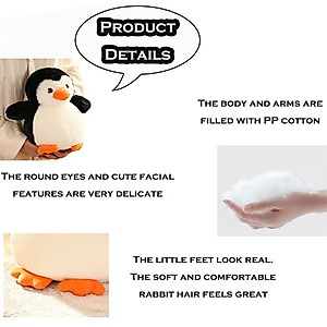 CHELEI2019 8.7" Penguin Stuffed Animal Soft Stuffed Penguin Plush Toy,Gifts for Kids,Girls