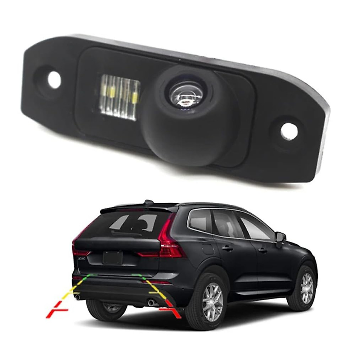 Car Reversing Camera for Volvo S90 S80L S40L S80 S40 S40L S60 V60 XC60 S60L XC70 2004-2015, HD Rear View Night Vision Camera