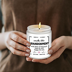 Homsolver Coworker Leaving Gifts For Women, Best Friend Farewell Retirement Gifts For Women, Going Away Goodbye Candle Gifts For Coworkers, Friends, Boss, Work Bestie