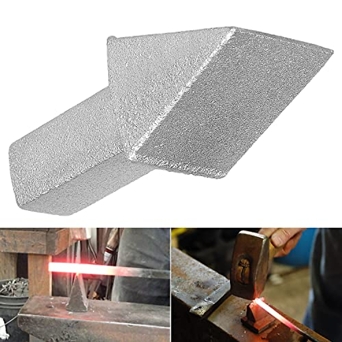 Blacksmith Anvil Hot Cut Hardy Tool 1'' Shank Cutter For Forging Cutting Blacksmithing Tools Forged